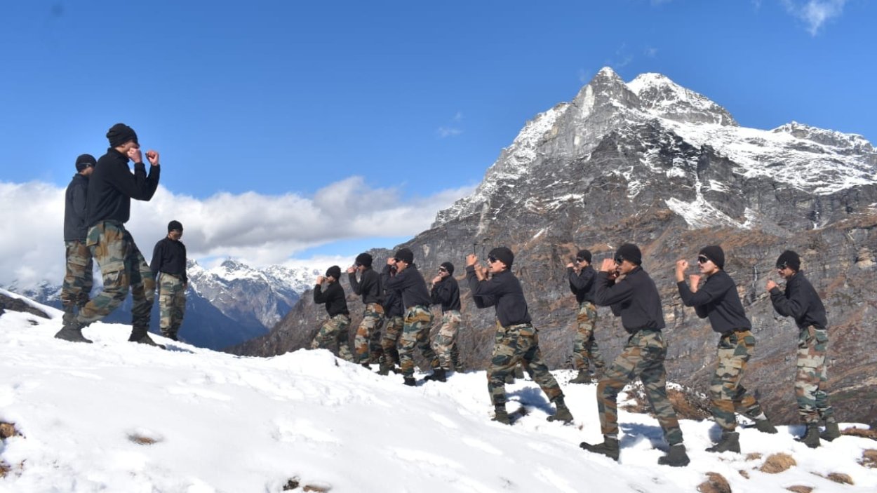 Indian Army’s Trishakti Corps Adopts AMAR Training At 14,000 Ft To ...